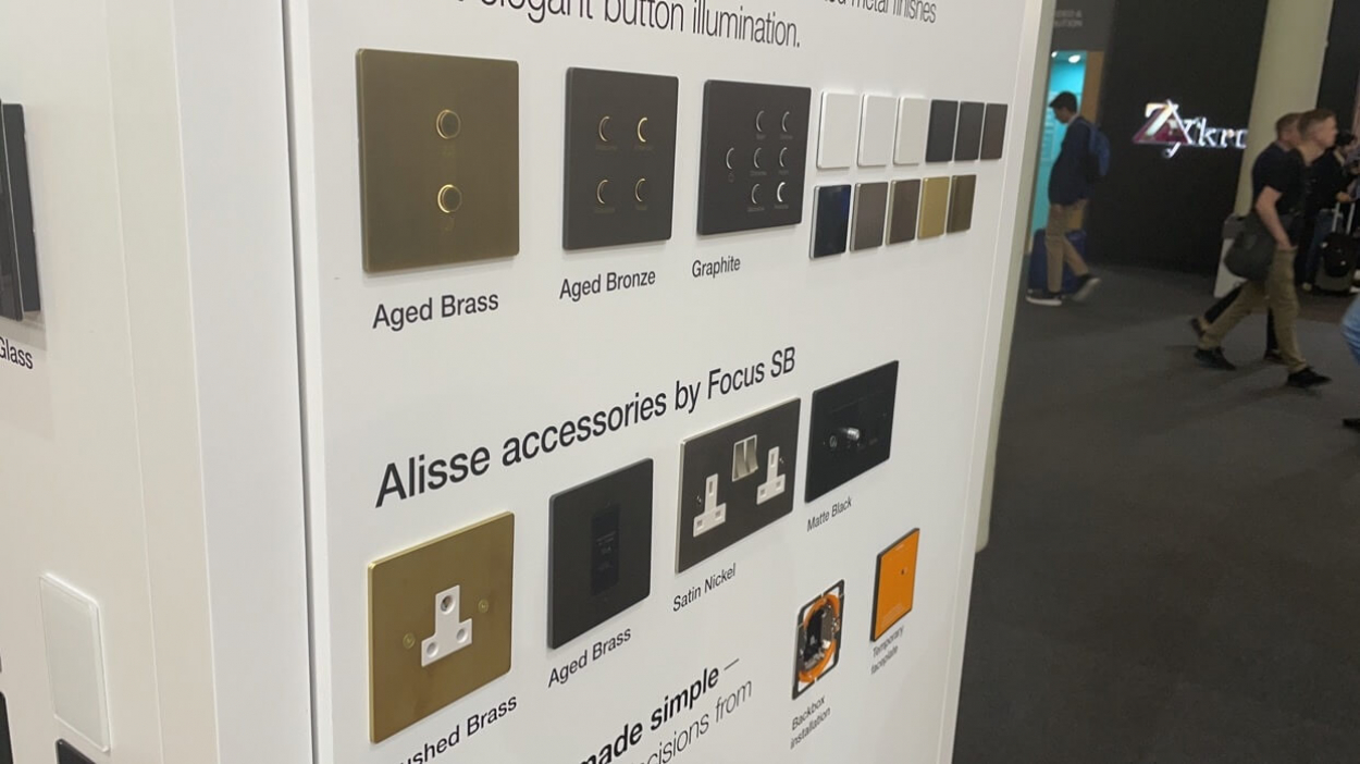 Lutron Alisse accessories launch ISE | Focus SB news
